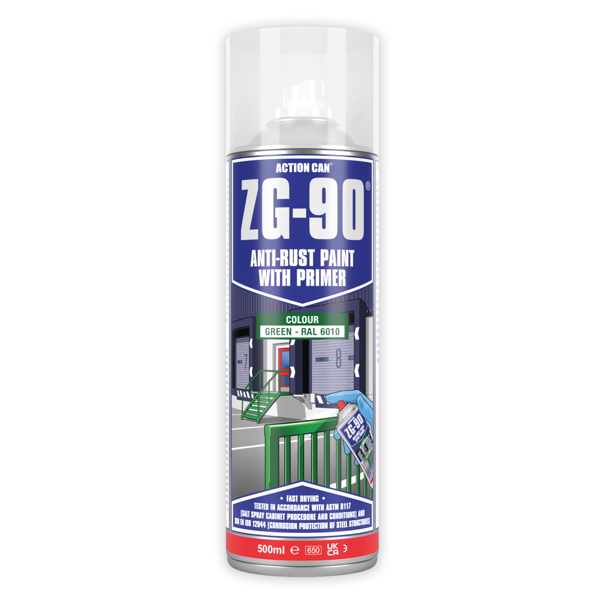 ZG90 Anti-Rust Paint with Primer - Green | Tradegear New Zealand